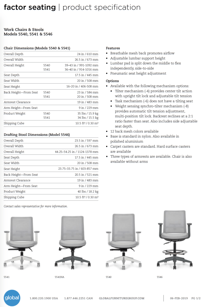 Global Factor - Office Furniture Warehouse