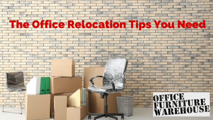 The Office Relocation Tips You Need - Office Furniture Warehouse