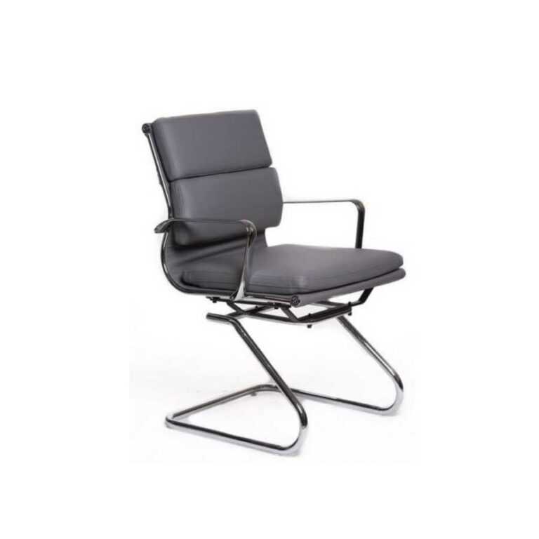 OFW Bari Grey Guest Seating - Office Furniture Warehouse