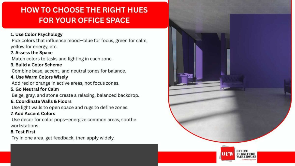How to Choose the Right Hues for Your Office Space - Office Furniture ...