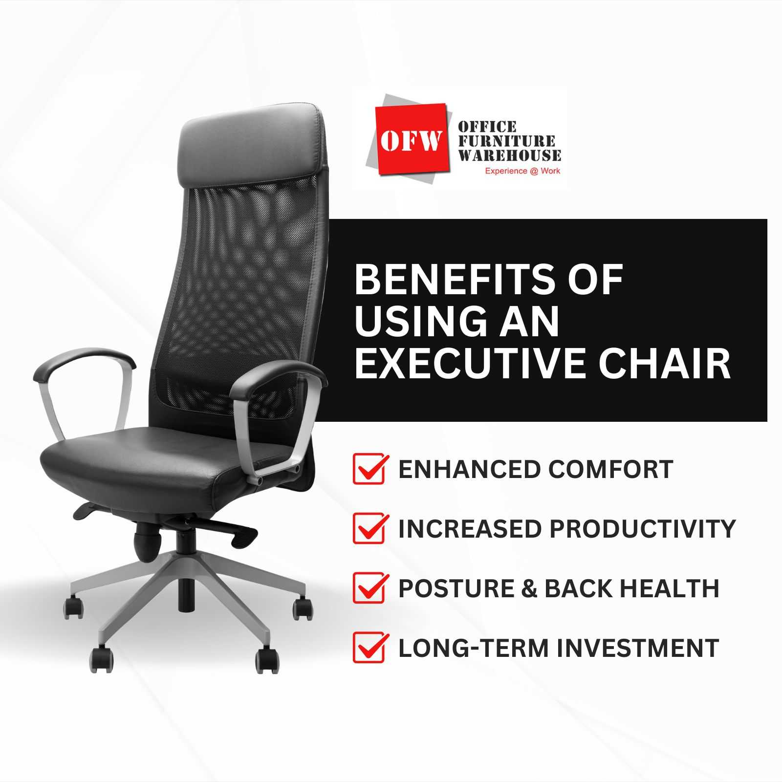 Executive Chair: Features, Benefits, Types, Buying & Care Guide