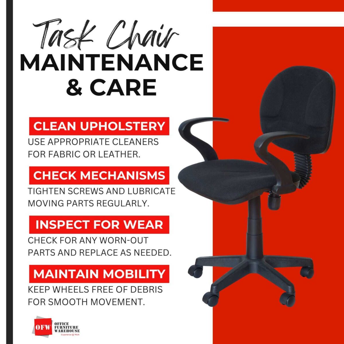 Task Chair: Features, Benefits, Types, Buying & Care Guide
